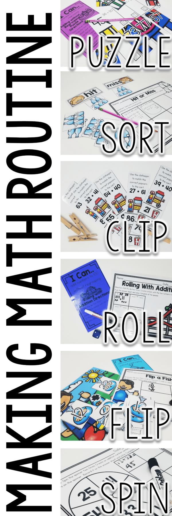 EASY Math Centers: Making Math Routine - Mandy's Tips for Teachers